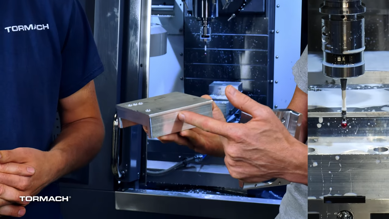 Setting up probing for 1500MX CNC mill and ZA6 industrial Robot ...