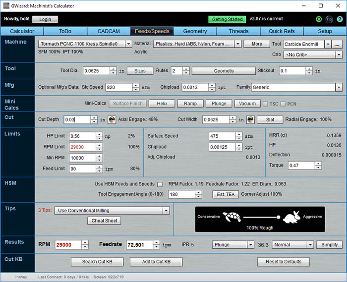 Using Multiple Spindle Options
